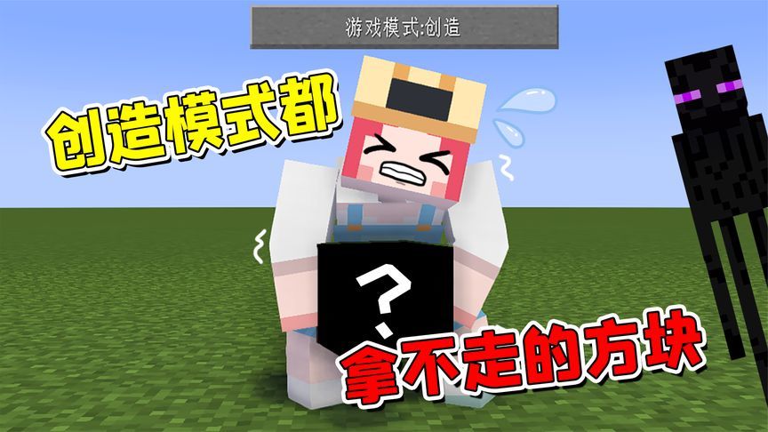 我的世界:连创造模式都拿不走的方块.