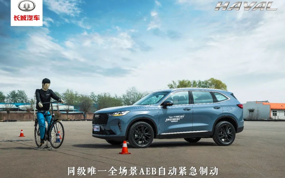 全新哈弗H6现场智慧测验 有了TA 司机再也不用担心停不住