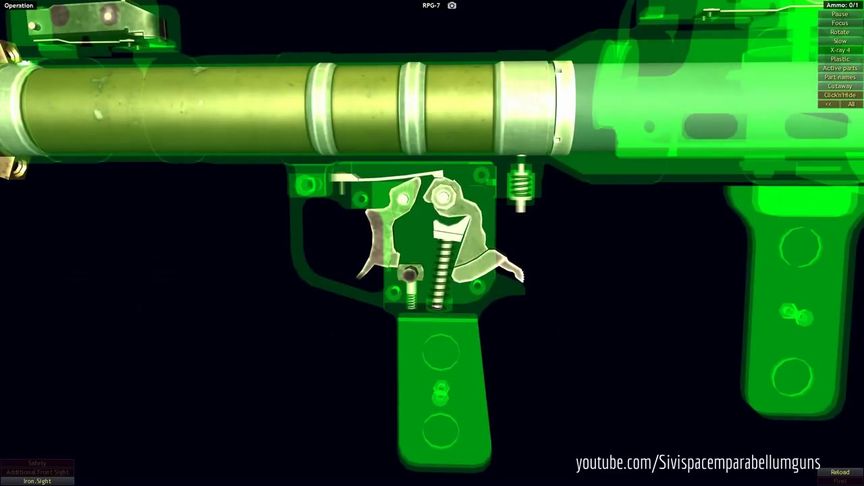 rpg-7火箭筒工作原理#轻武器