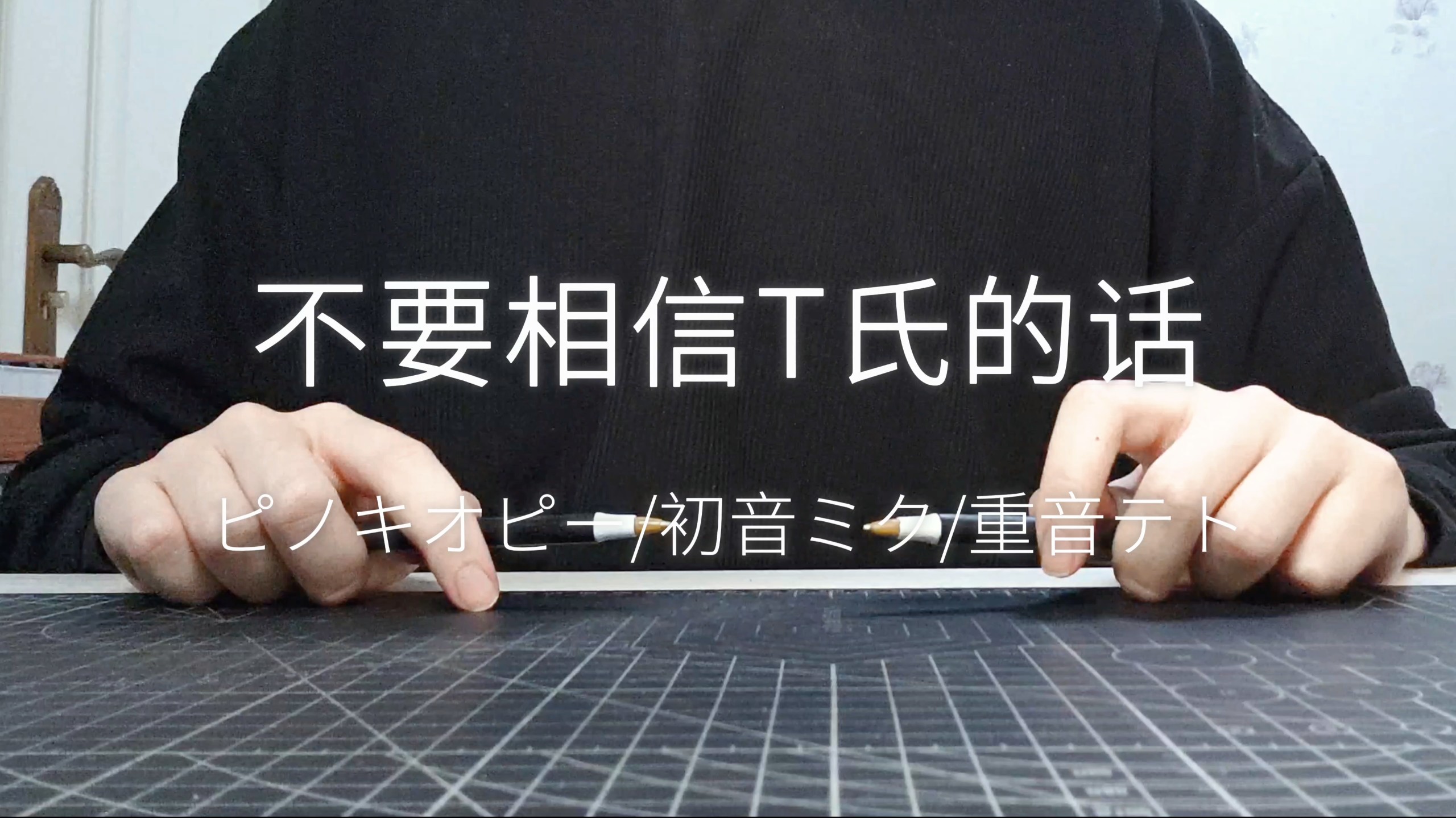 反诈宣传这一块|两支笔演奏的『T氏の話を信じるな』