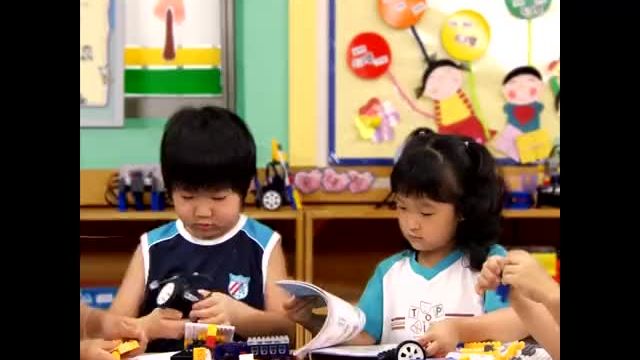 #机器人编程#乐博 中颗粒电子积木编程课