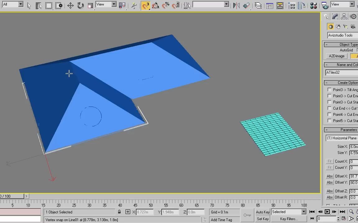 AvizStudioTools ATiles Pro是一款在3DMAX上进行屋顶设计的应用...