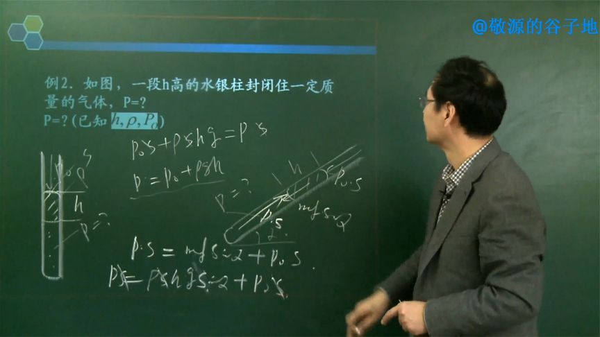 气体压强的计算和气体实验定律的应用 高中物理