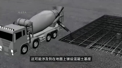 建筑工地的塔吊爬升原理