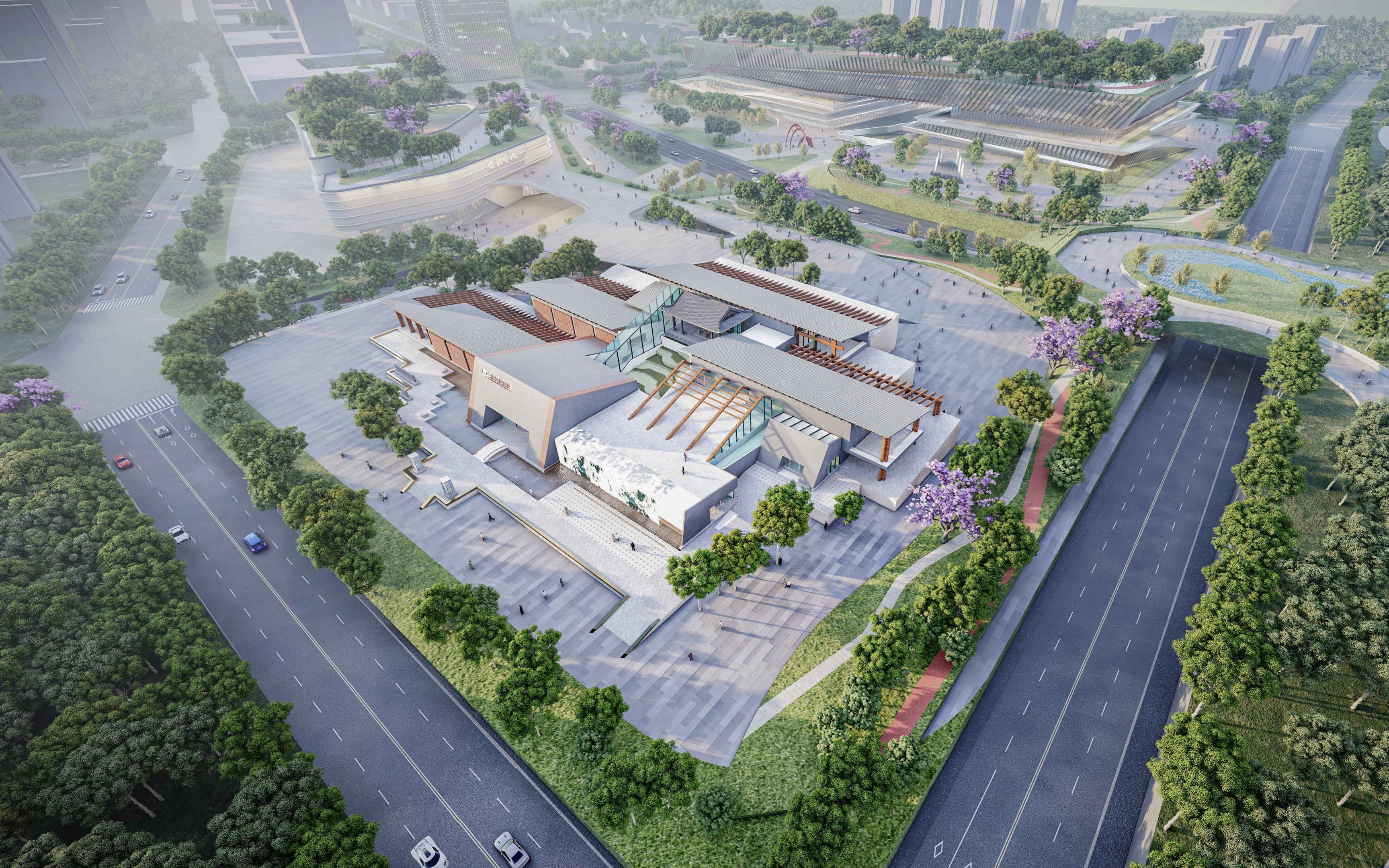 环艺毕设动画丨戏曲博物馆概念设计