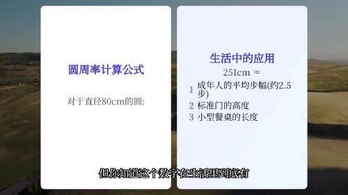 80厘米直径的圆,周长算出来你绝对想不到!
