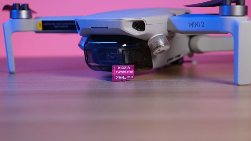 你的无人机用什么TF卡?高速稳定铠侠极至光速microSD卡体验