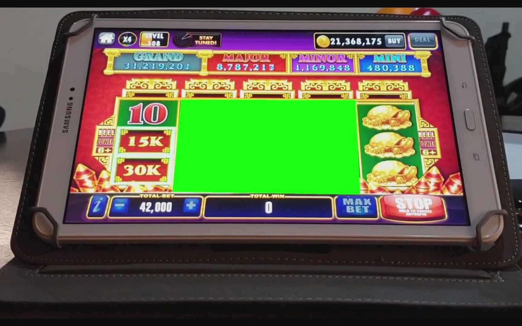 【绿幕素材】老虎机屏幕,中大奖,电子屏幕系列特效素材,无水印,可下载!