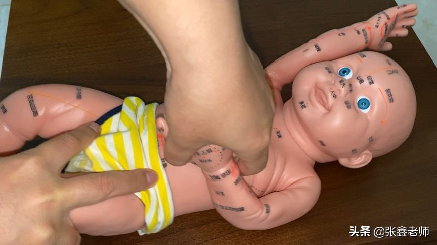 小儿推拿调理抽动症手法视频教学