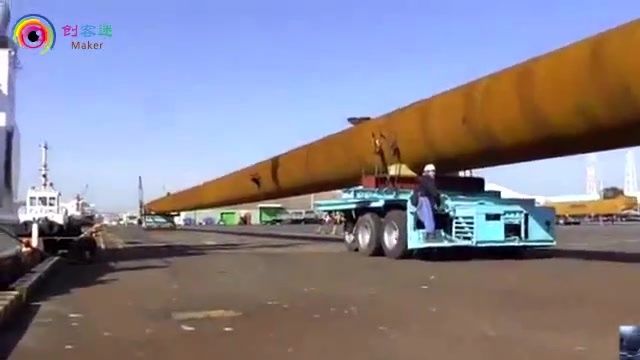 超限大件运输和吊装过程