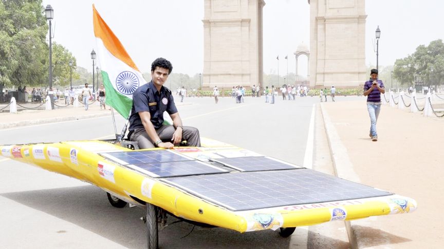 印度大学生发明新能源自行车,不用油不用电,续航能达200公里