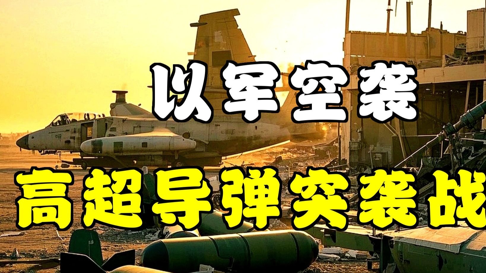 以军空袭未歇,高超导弹突袭!战局逆转?