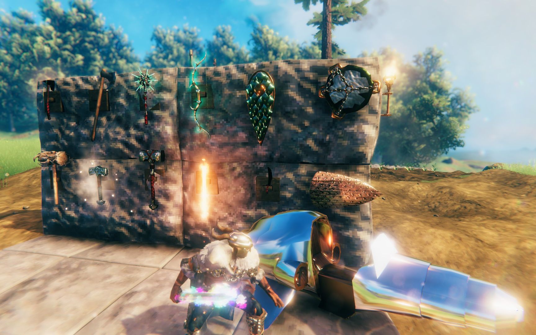 Valheim 英灵神殿 : 英灵神殿有什么特别的武器?圣剑?太空船?