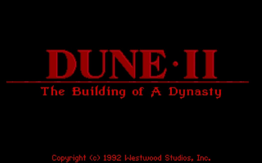 《沙丘2:王朝的建立》【DUNE II: The Building of a Dynasty】DOS版...