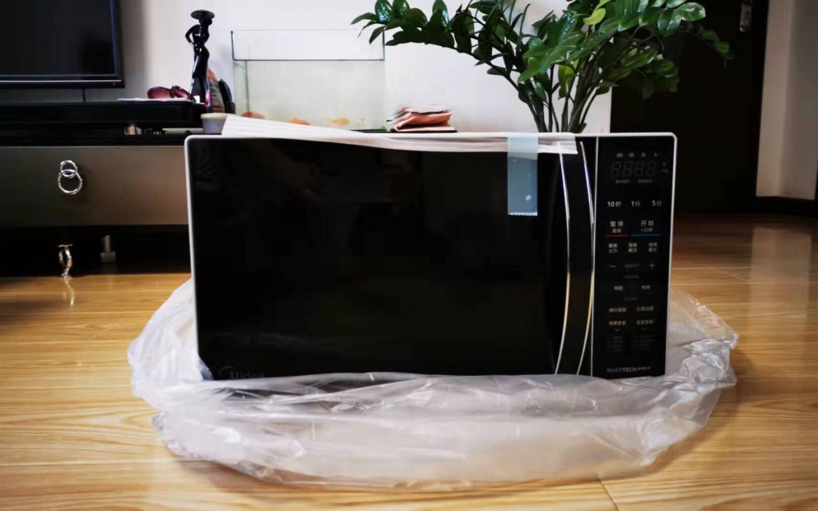 美的微波炉开箱体验,让你的生活更便捷