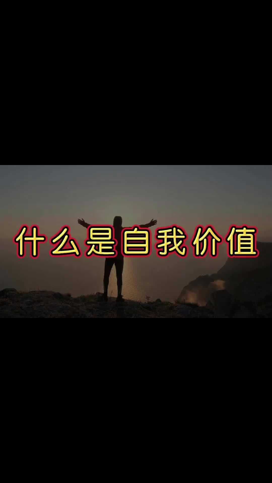 什么是自我价值。