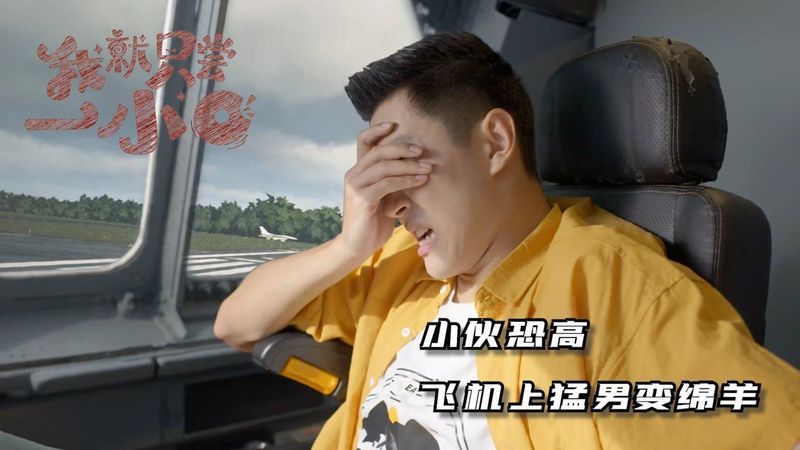 《我就只尝一小口》第7集:小伙恐高,模拟飞机上猛男变绵羊