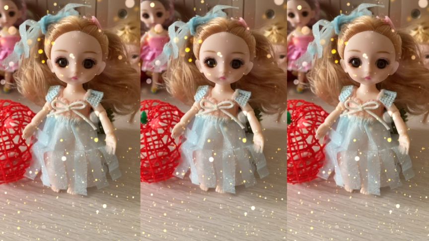 不用的口罩不要扔,给孩子的芭比娃娃做个衣服!