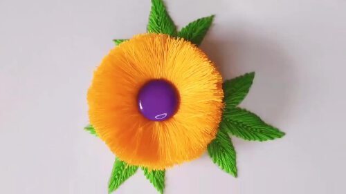 手工:漂亮可爱的刺绣花制作很简单