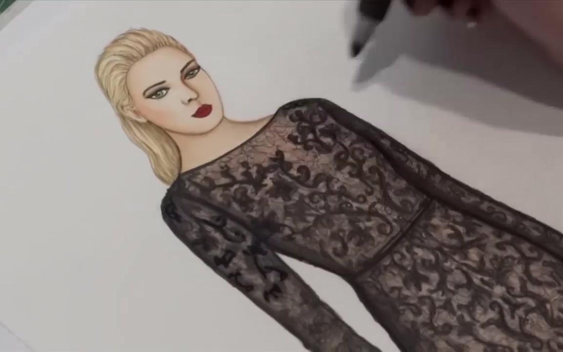 服装设计教程: 知名服装设计师手绘教学, 带你走进不一样的世界!