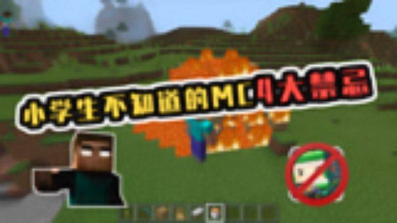 我的世界不能干的5件事,因提起迷你世界,竟直接被迫退出服务器