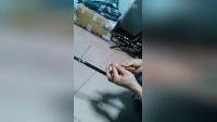 甲鱼竿穿线视频威武飞甲鱼怎么穿 线的