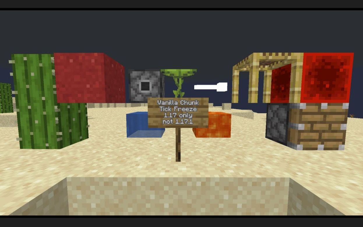 原版MC中的tick freeze【FX - PR0CESS】【MCJE 1.17】(1.17.1-pre1...