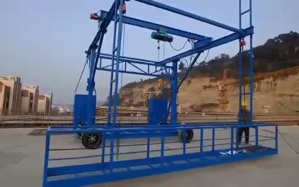 护栏模板专用台车