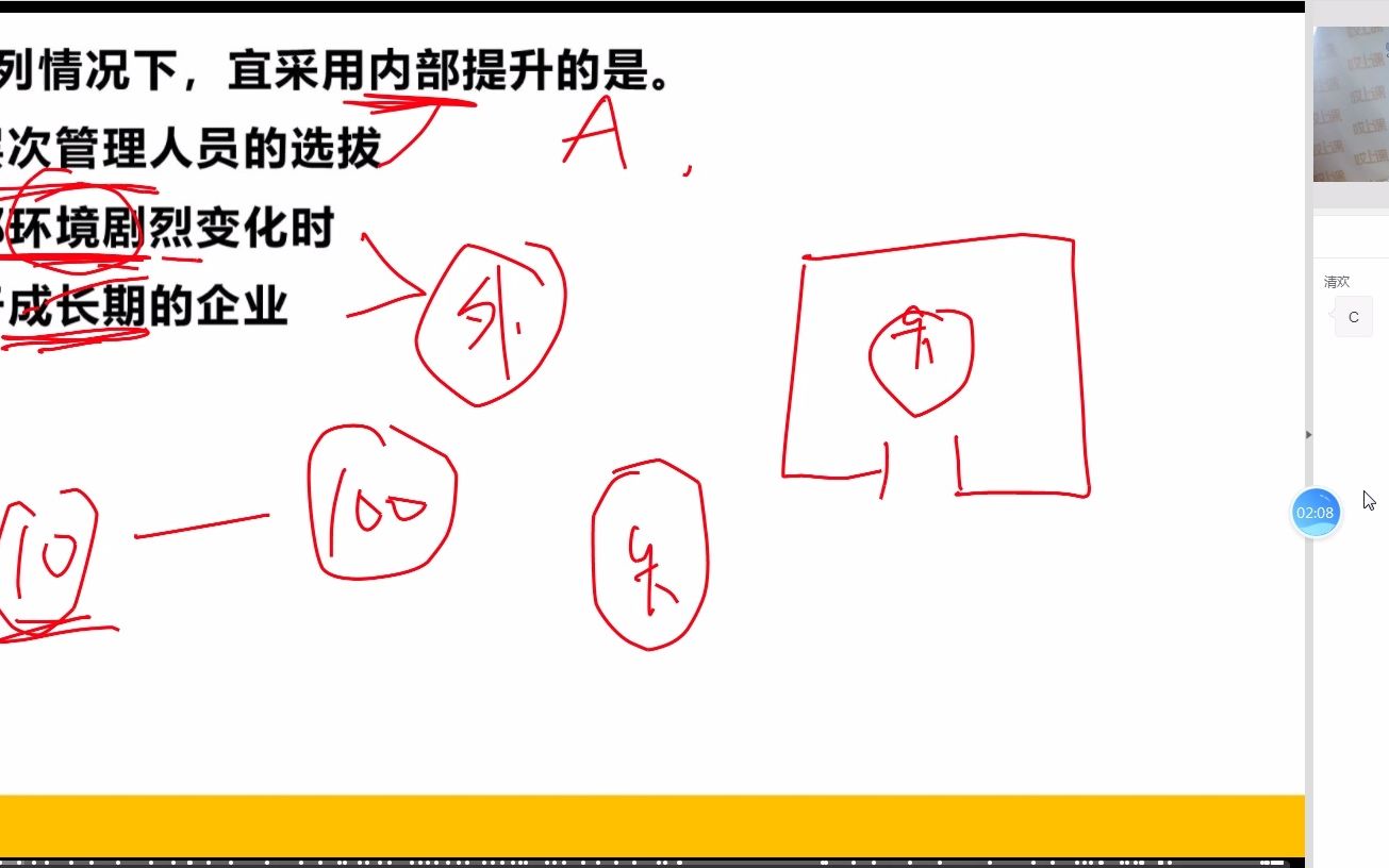 《管理学》领导的内涵、组织章节刷题讲解1
