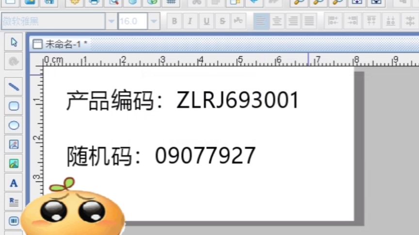 TXT导入批量生成可变内容_中琅条码标签打印软件。