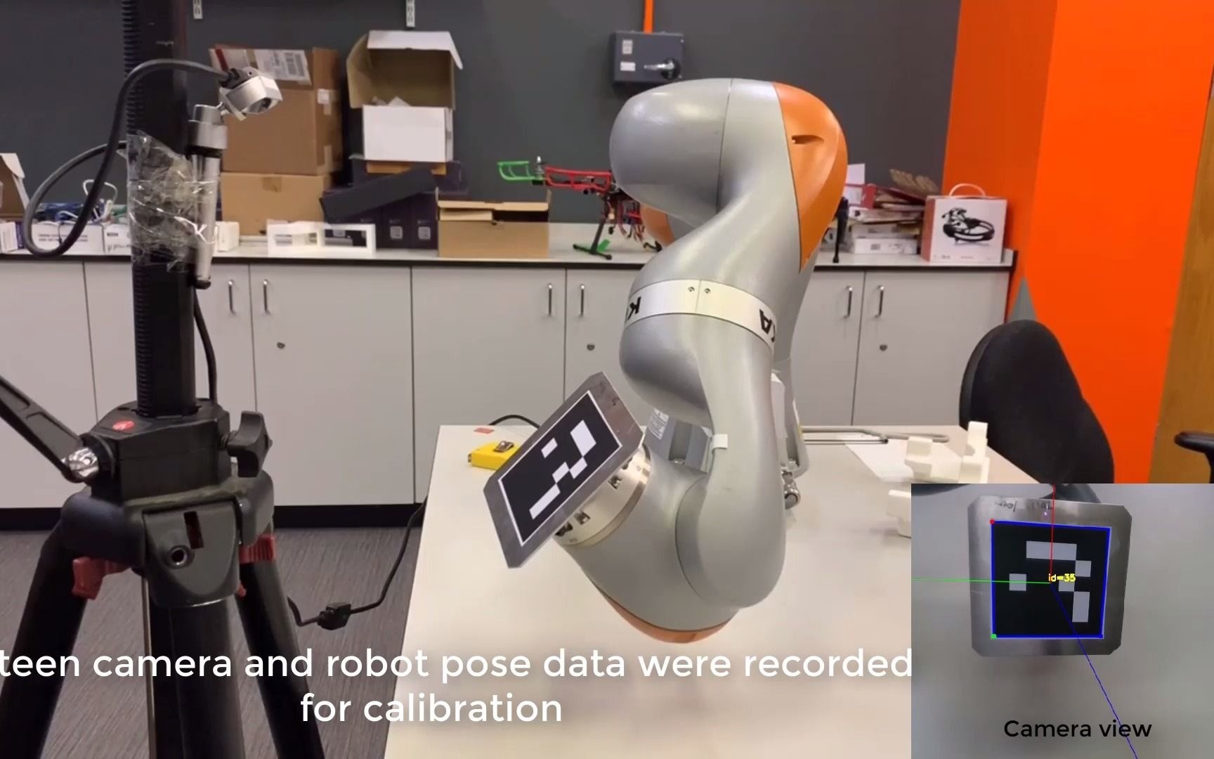 Kuka iiwa机械手臂基于3D视觉自动抓取零件