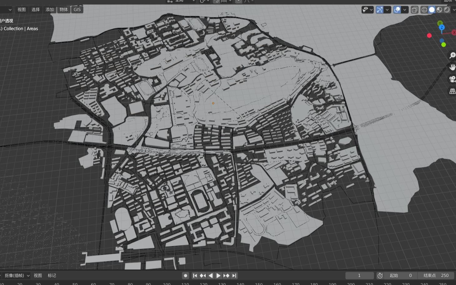 终于学会了!用blender白嫖武汉大学模型(教程有插件链接)