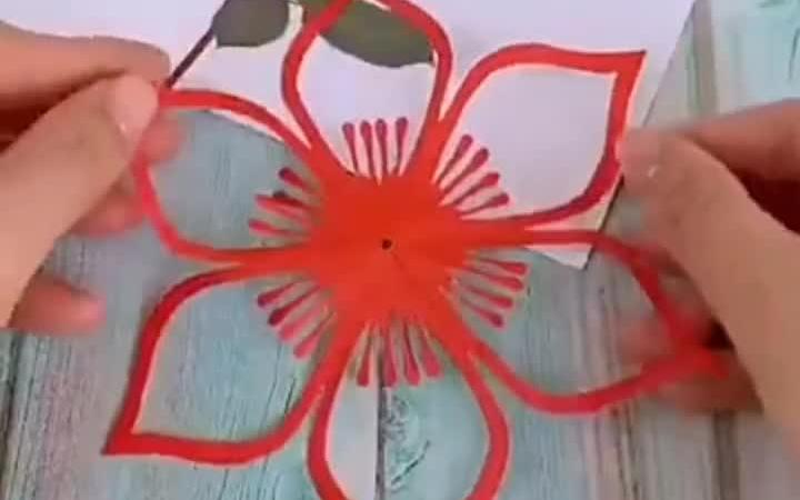 超简单的剪窗花教程!你学会了吗?