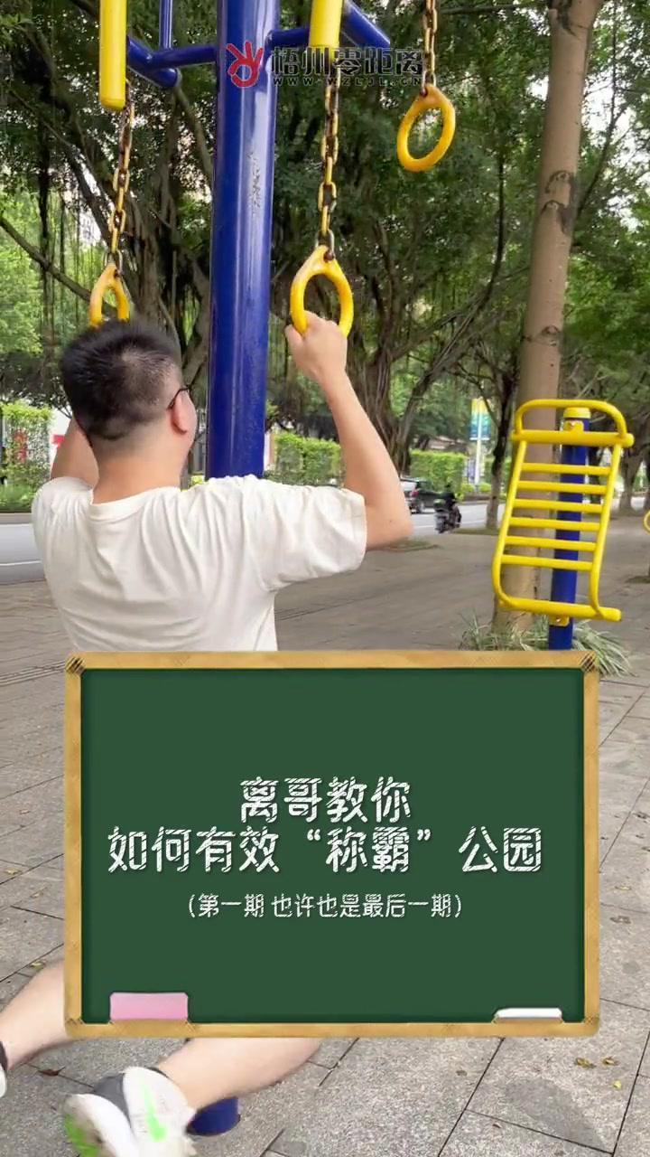 离哥公园健身记热映中,速来围观!这些公园运动器材大家是怎么使用的...