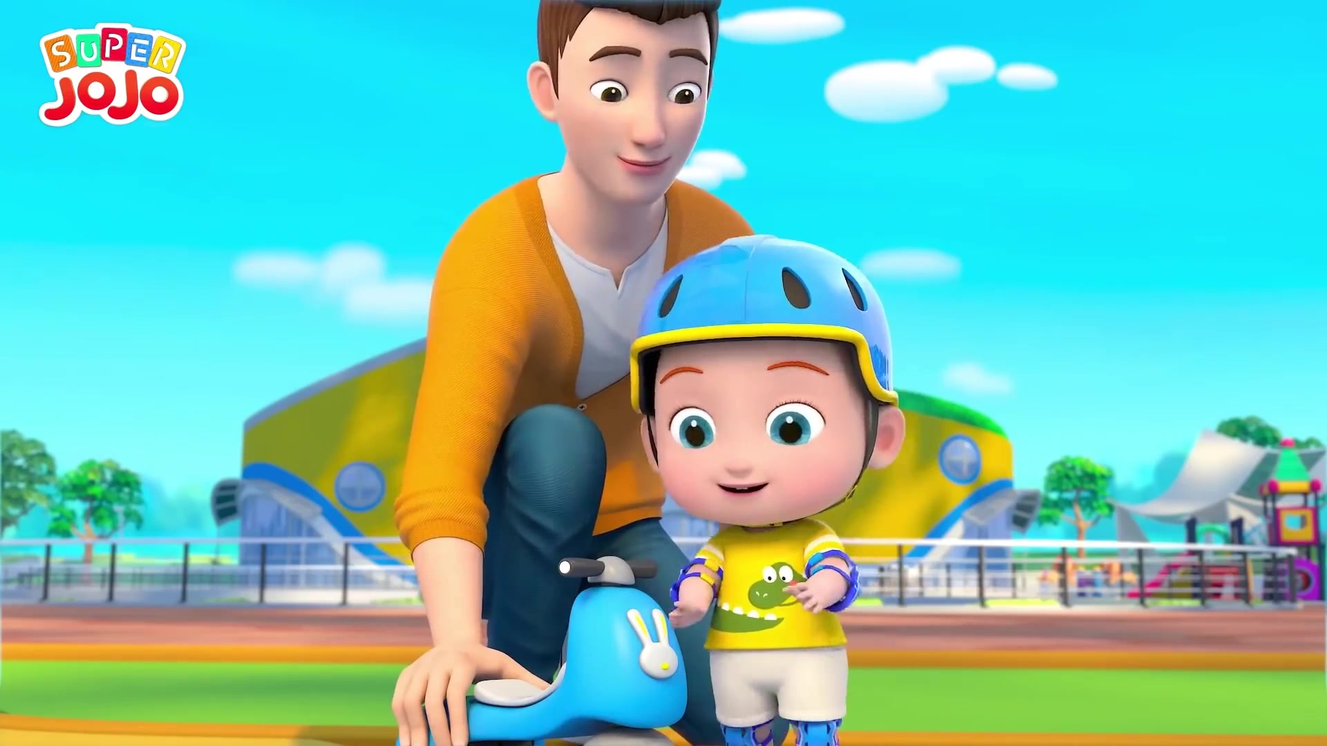 第34集 Riding A Bike 骑自行车 l Super JOJO英文版