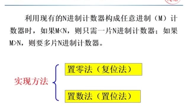 职业技能提升行动:信息通信网络机务员3-12任意进制计数器构成
