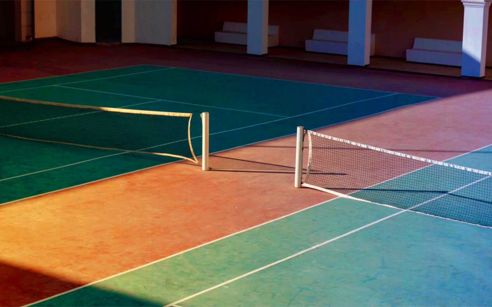 【氛围白噪音】网球比赛 击球和落地的声音超解压