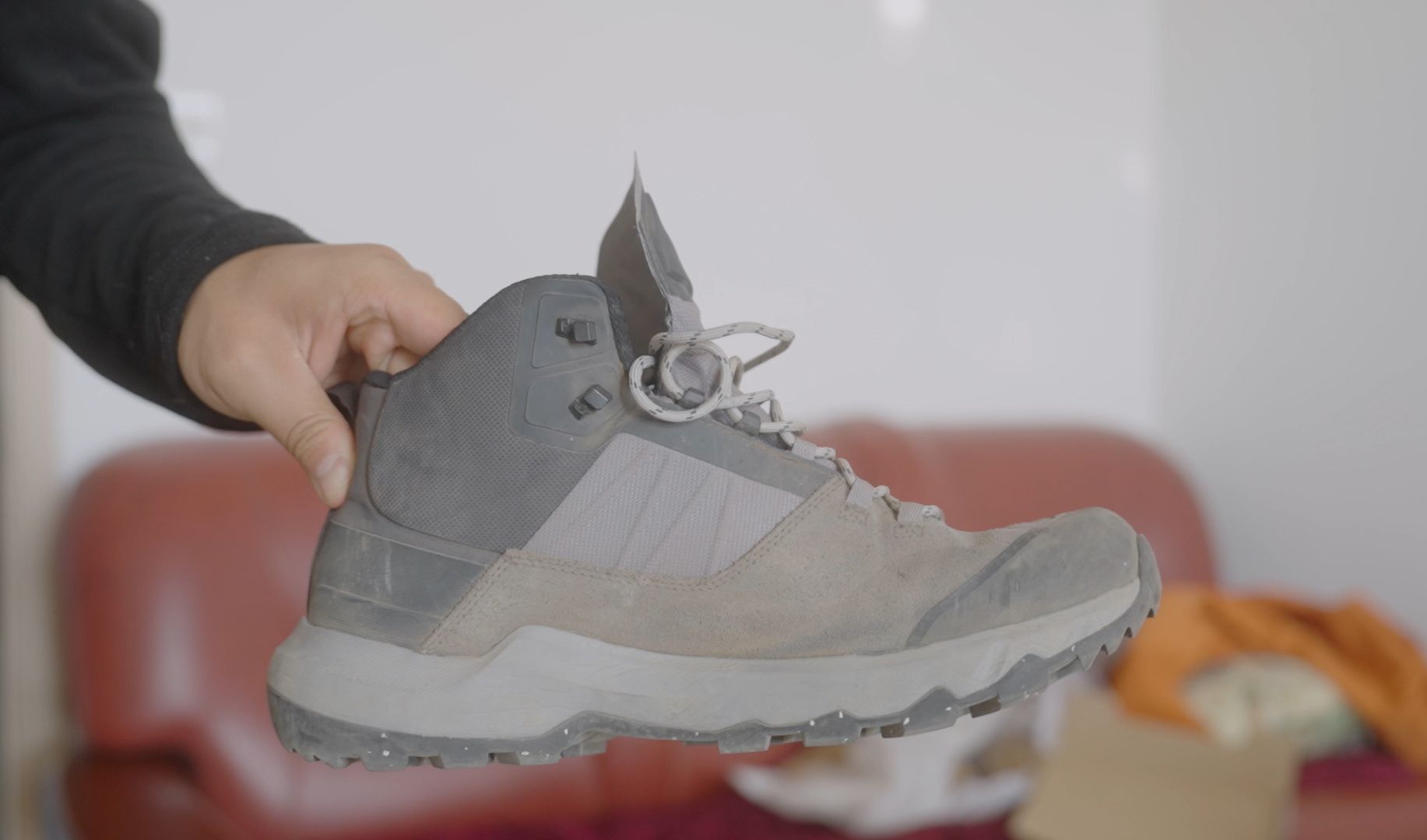 迪卡侬MH500高帮登山鞋 穿两次后体验评价