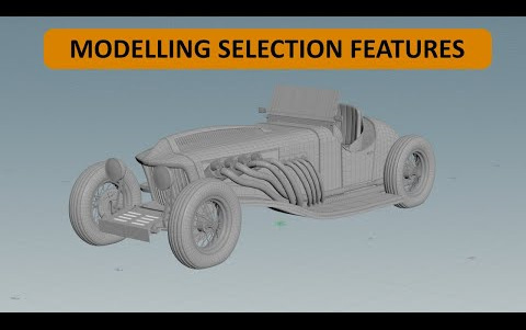 Houdini 19.5建模选择常用功能