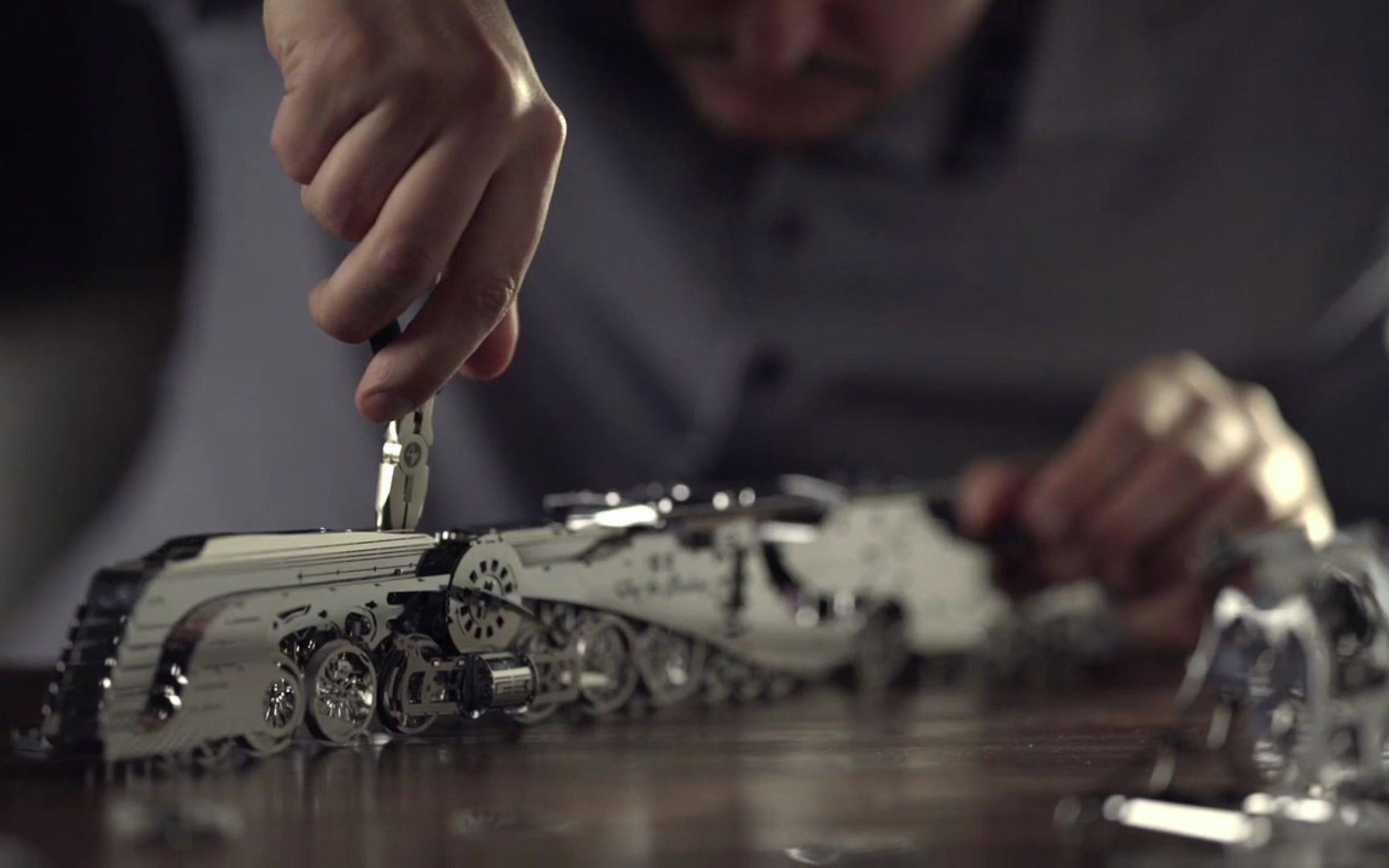 世界上最漂亮的金属机械传动模型