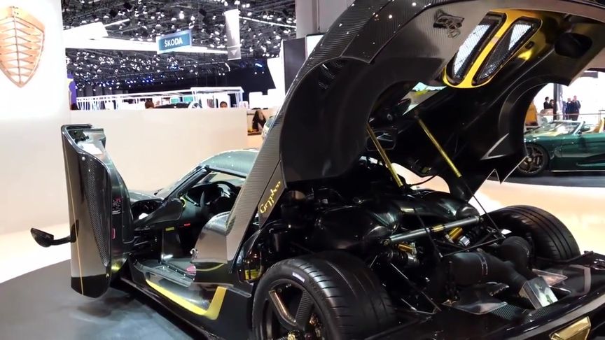 千匹马力的野兽 2017日内瓦车展实拍柯尼塞格AgeraRS