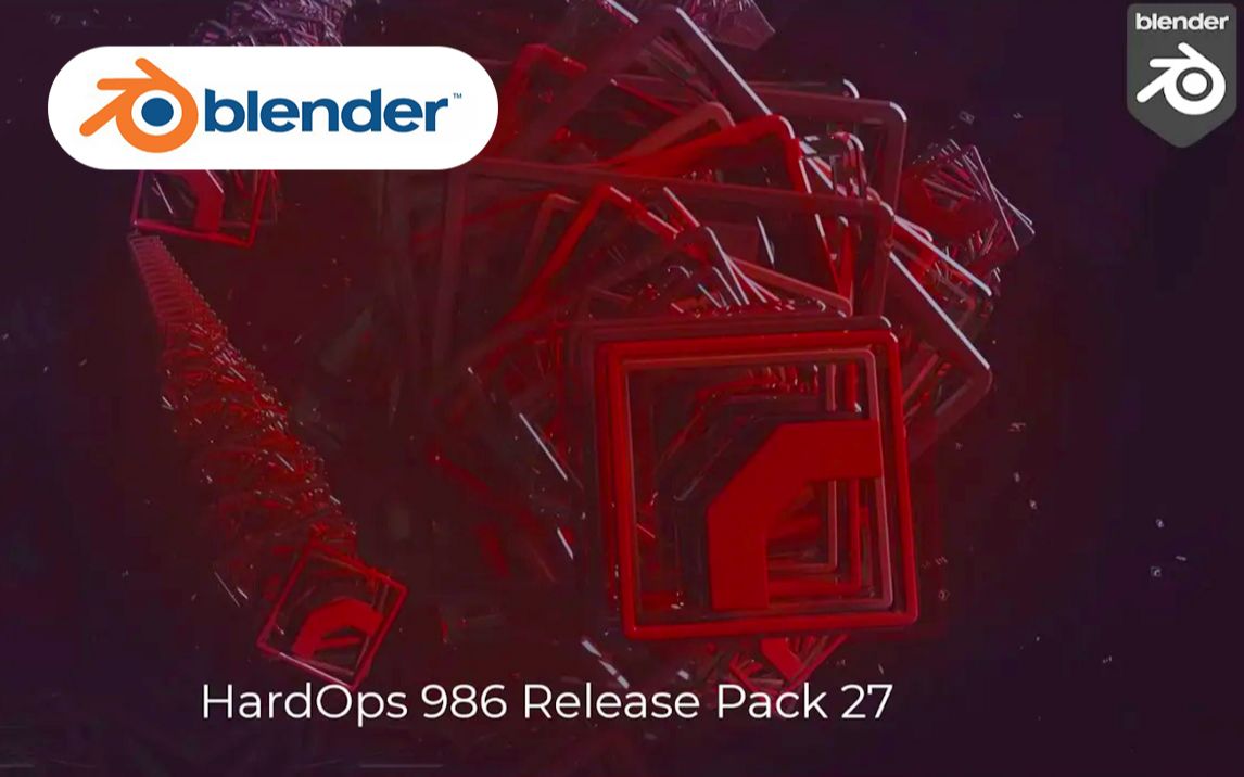 【blender插件】Hardops 098627 硬表面多功能建模插件,新增布料模拟...