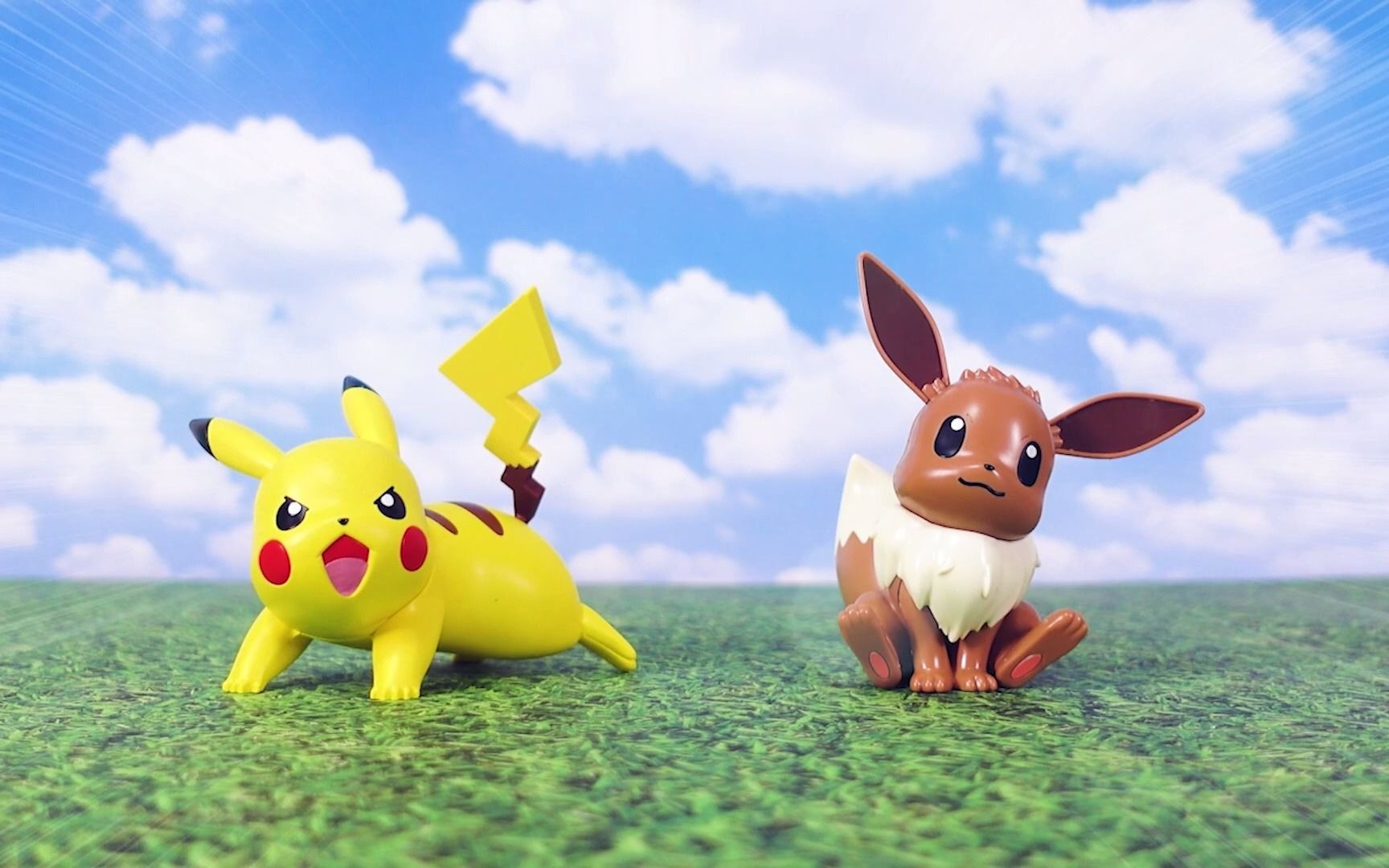 ...拼装 宠物小精灵 皮卡丘 伊布 口袋妖怪 神奇宝贝 精灵宝可梦 拼装模型