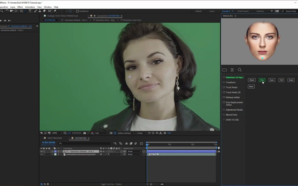 AE一键换脸插件 AE Face Tools 4.1.2 使用教程