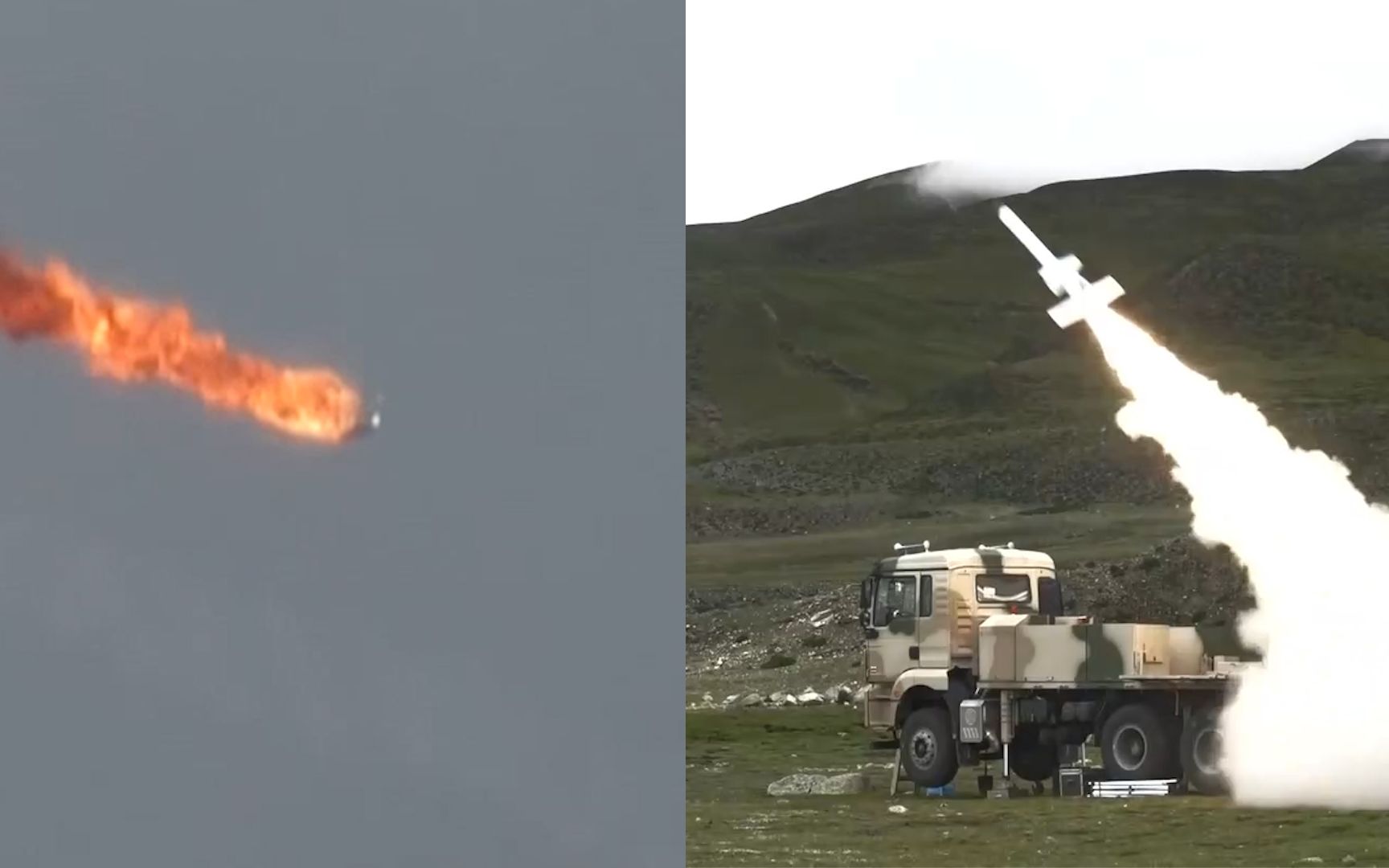 动真格 西藏军区演练拦截巡航导弹!