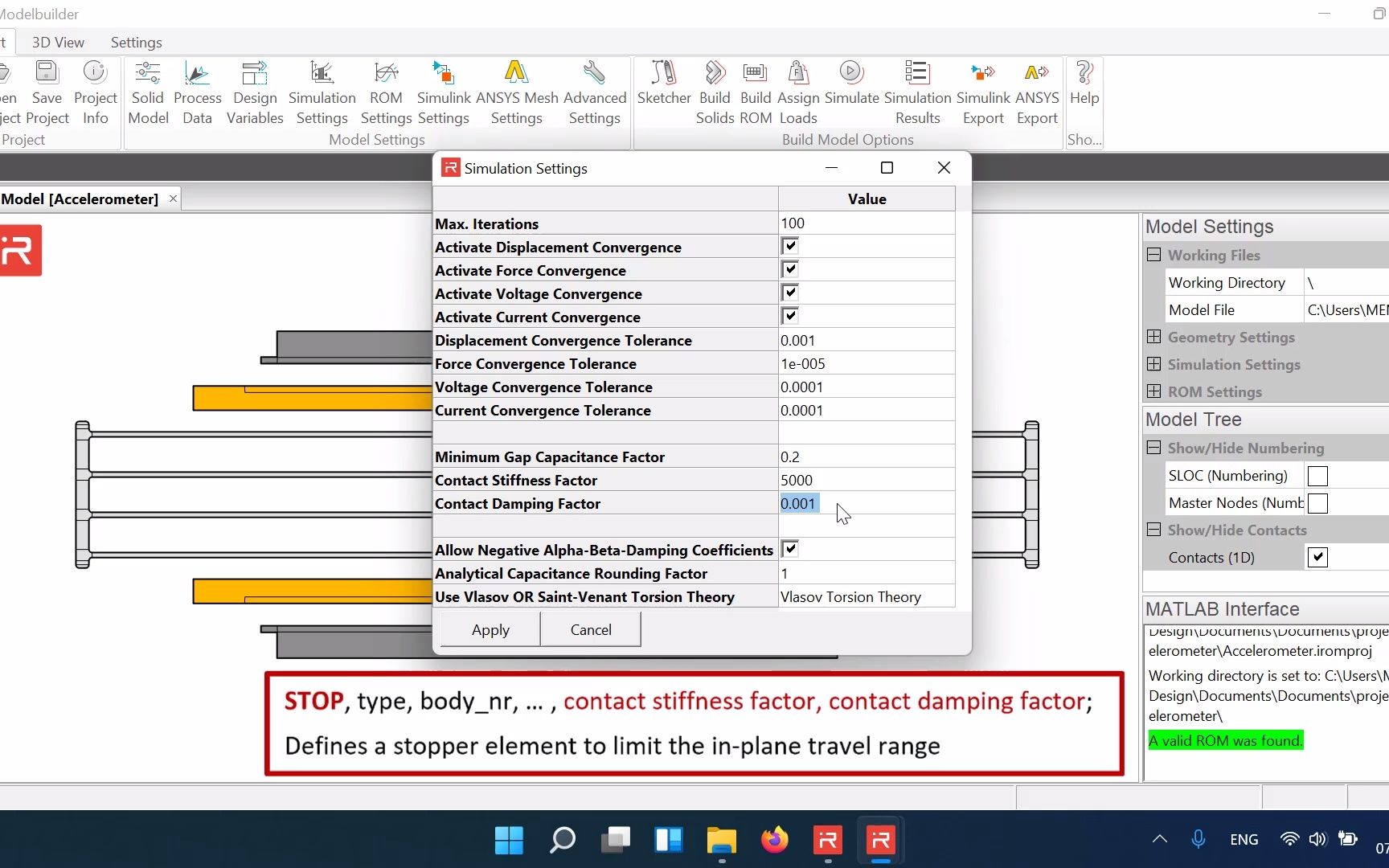 i-ROM Modelbuilder Tutorial 11 – 如何用travel stop建立一个接触行为...