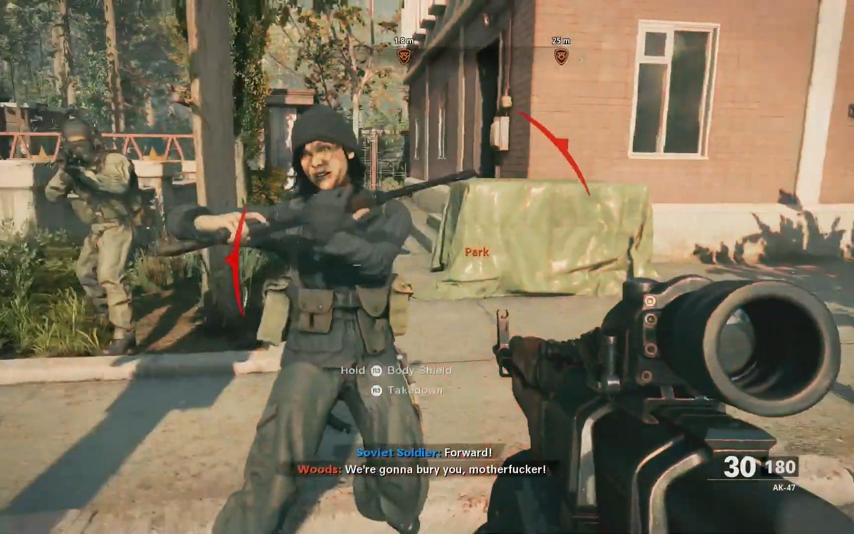 使命召唤17处决海伦帕克所有方式