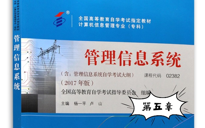 自考02382管理信息系统高频考点汇总第五章