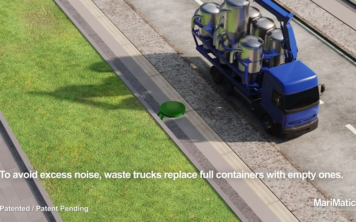 北京盛世思源荣耀出品 芬兰真空垃圾收集系统