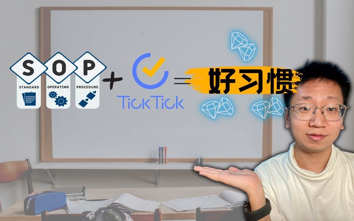 通过滴答清单实践SOP,更轻松地培养好习惯